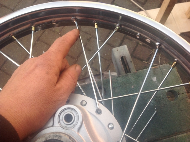Spoke Wheel Rebuild - By Stephen Latchford